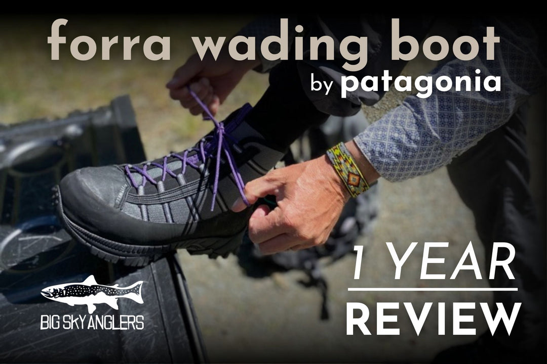 Patagonia Forra Wading Boot - One Year Review – Big Sky Anglers