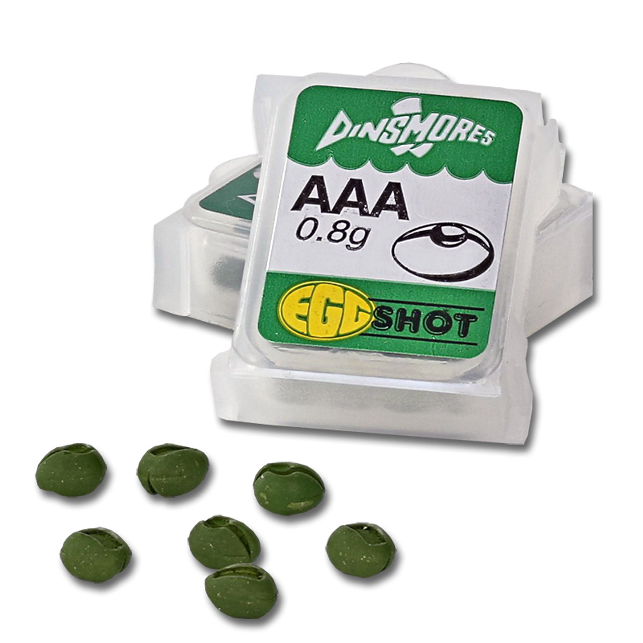 Dinsmores Green Egg Tin Split Shot Refill – Big Sky Anglers